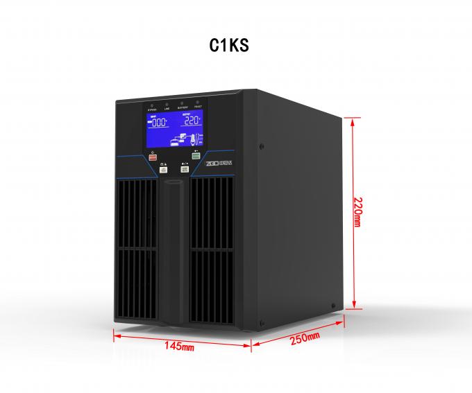 High Frequency 100-240VAC Tower Type UPS 3kva Online Ups For Computer