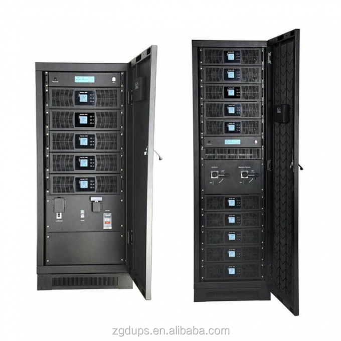 Low Frequency 80KVA Modular Ups System 3 Phases 380V/400V/415V UPS